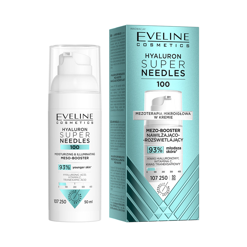 Hyaluron 100 Meso - Feuchtigkeits- und Aufhellungs-Booster – Eveline ...